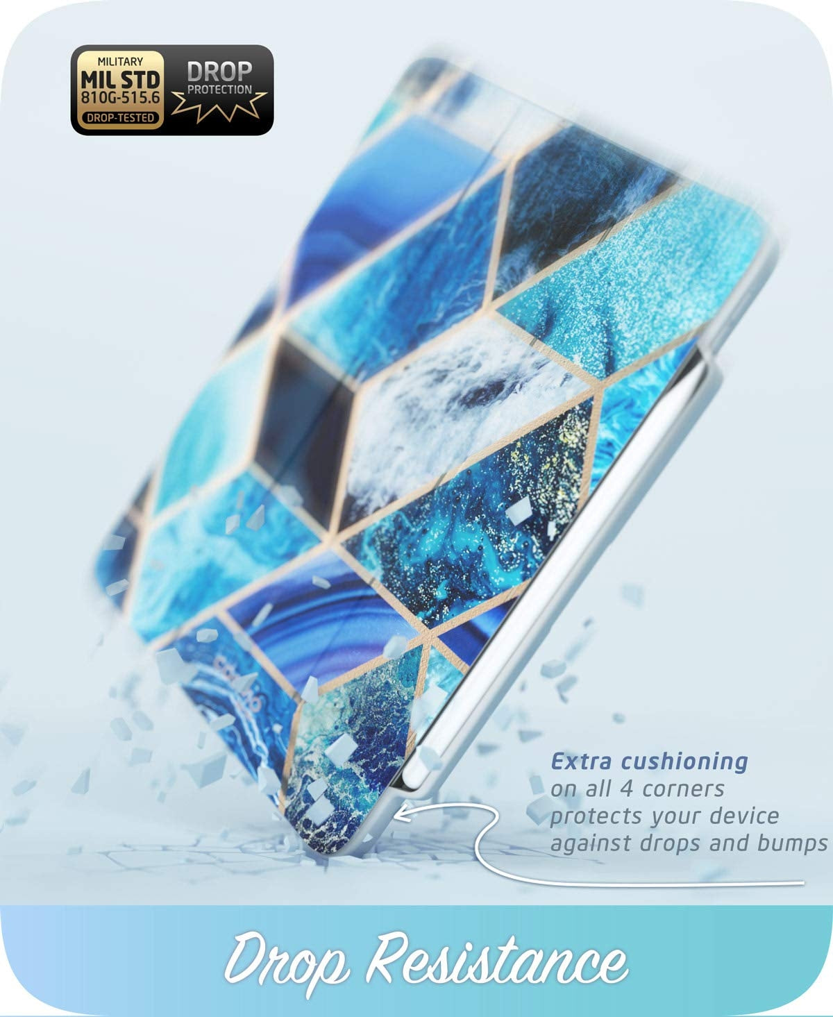 iPad Pro 11 inch (2018) Cosmo Case-Ocean Blue | i-Blason