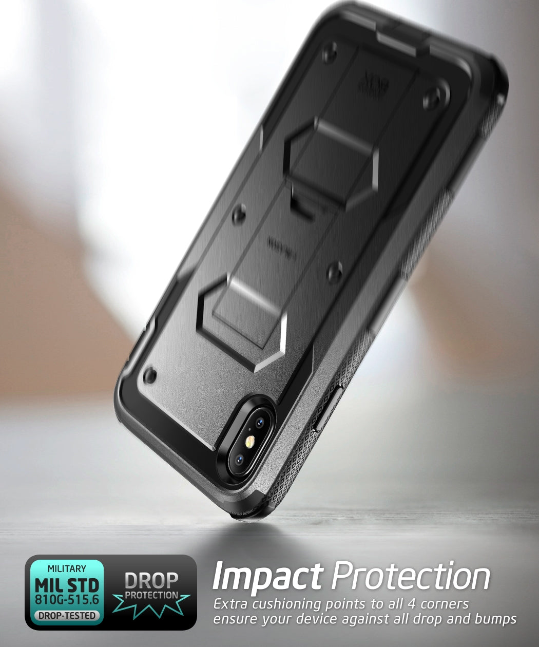 iPhone XS Max Armorbox Case-Black | i-Blason