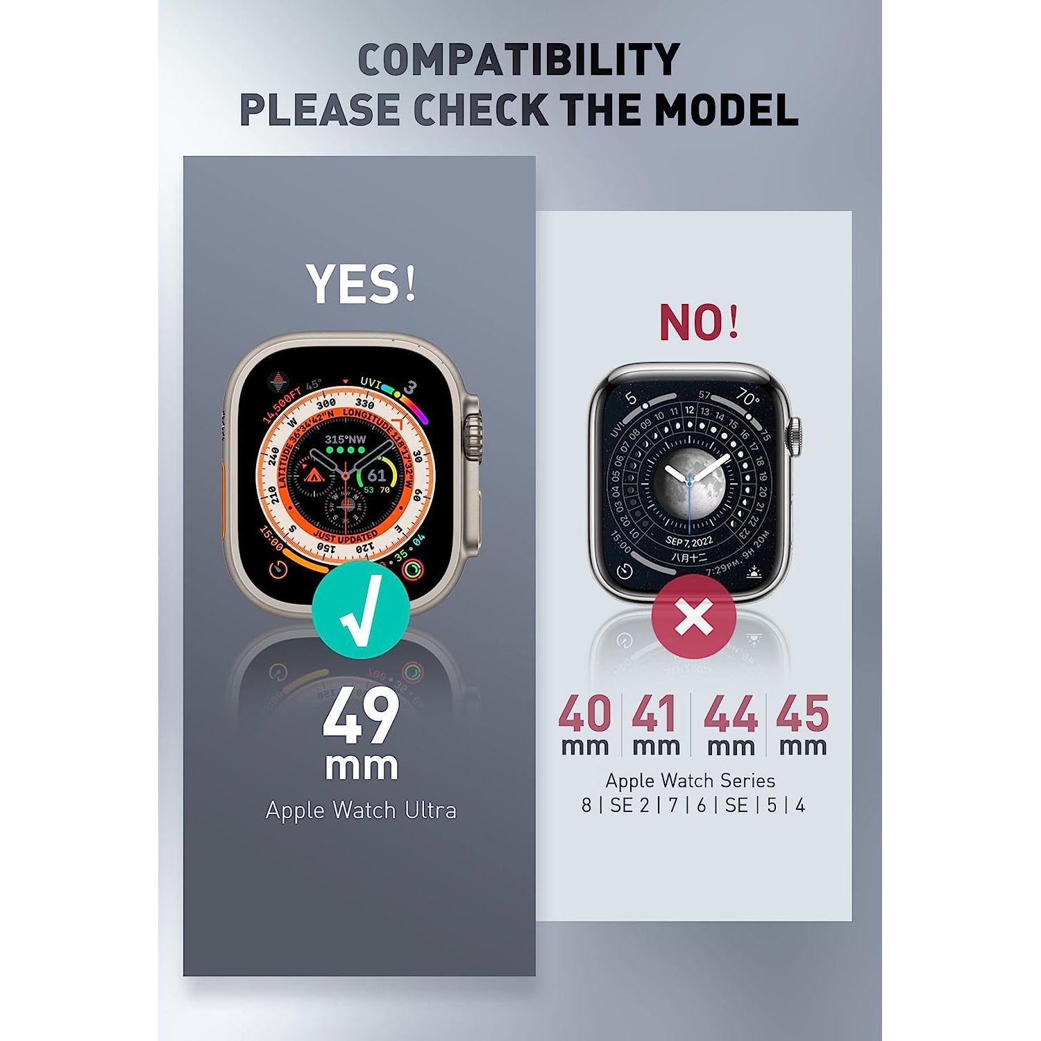 Apple Watch Ultra 49mm | Armorbox Case - Black | i-Blason