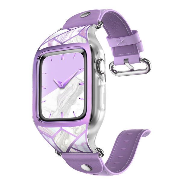 Apple Watch 38mm | Cosmo Case - Marble Purple | i-Blason