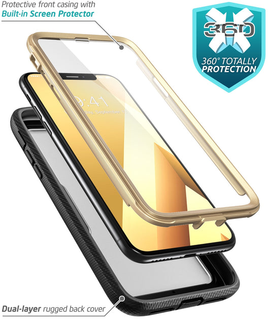 iPhone XS | X Magma Case-Gold | i-Blason